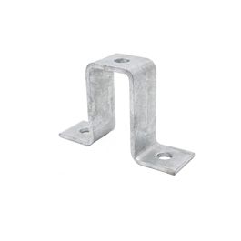 81mm U Profile Bracket Hot Dipped Galvanised - Quality Engineered | Metpro®