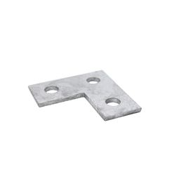 Flat L Bracket Plate Hot Dipped Galvanised - Quality Engineered | Metpro®