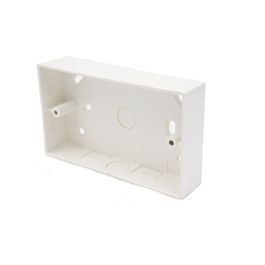 32mm 2 Gang PVC Surface Mounted Box - Quality Engineered | Metpro®